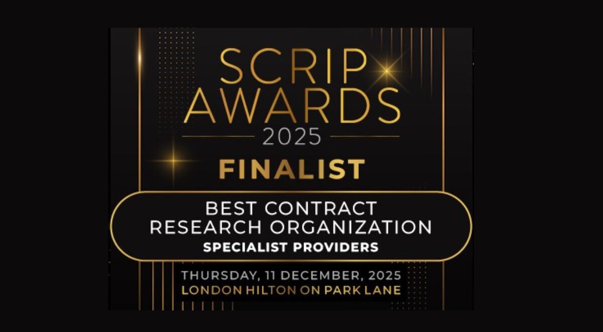 Bioforum Finalist for Scrip Awards 2025 | Best CRO Specialist
